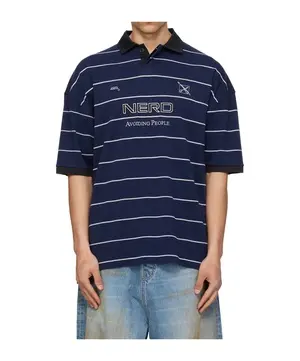 Vetements Striped Polo Shirt