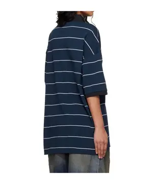 Vetements Striped Polo Shirt
