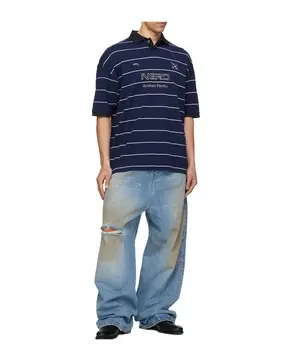 Vetements Striped Polo Shirt