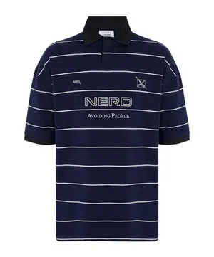 Vetements ストライプ ポロシャツ - No