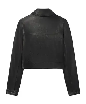 FRAME Small Leather Jacket