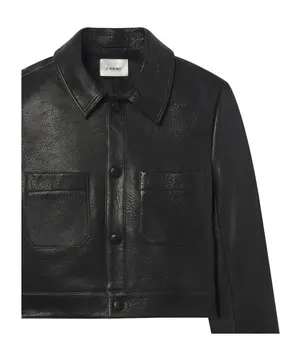 FRAME Small Leather Jacket
