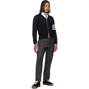 Thom Browne Sailboat-jacquard Pinstripe Tie