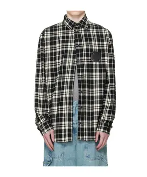 Vetements Cross Flannel Shirt