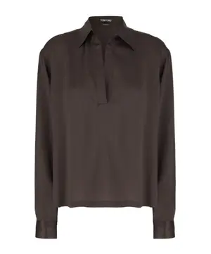 TOM FORD Long-sleeved Shirt - Black