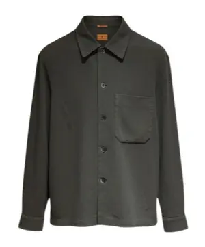 Barena Venezia Collared Long-sleeved Casual Jacket - Black