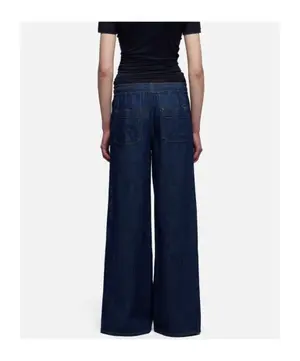 7 For All Mankind Utility Pull On Wide Leg In Weightless
