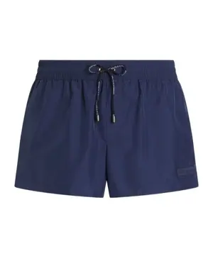 Dolce & Gabbana Logo-patch Drawstring Swim Shorts