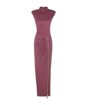 Balmain Sleeveless Dress - Red