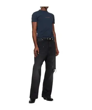 Vetements Biker Cross Logo Buckle Belt