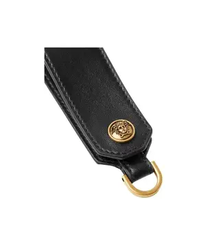 Versace Medusa Leather Keychain
