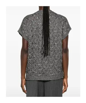 Fabiana Filippi Ribbed Knit Vest