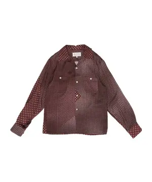 MAISON MARGIELA Paisley-print Button Shirt - Red