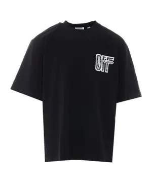 Off-White Short-sleeved T-shirt - Black