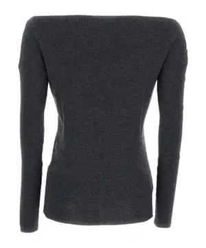 P.a.r.o.s.h Boat-neck Sweater - Black