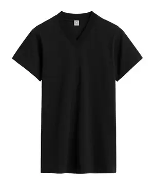 TOTEME Short-sleeved T-shirt - Black