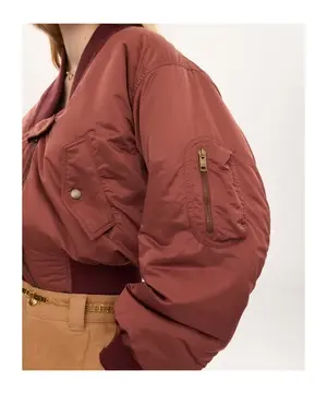 Chloé Bomber Jacket In Nylon