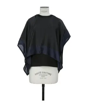 Sacai Satin X Cotton Jersey T-shirt - Black