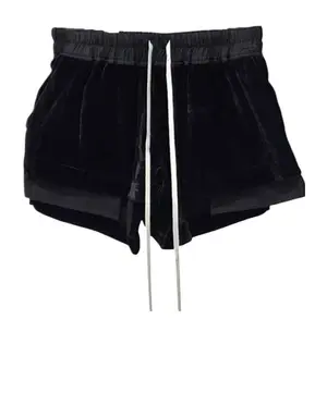 Rick Owens Drawstring Shorts - Black