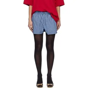 Vetements Checked Boxer Shorts