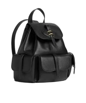 COCCINELLE Mavery Pocket Medium Grained Leather Backpack