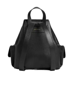COCCINELLE Mavery Pocket Medium Grained Leather Backpack