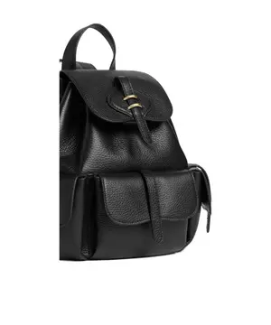 COCCINELLE Mavery Pocket Medium Grained Leather Backpack