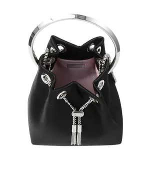 JIMMY CHOO Drawstring Shoulder Bag