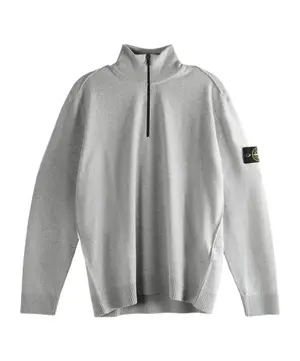 Stone Island Half-zip Pullover - Gray