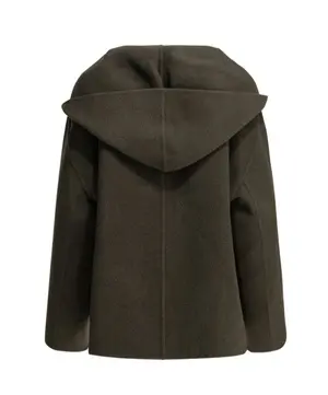 Khaite Double-face Hooded Jacket - Black