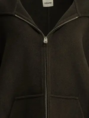 Khaite Double-face Hooded Jacket - Black