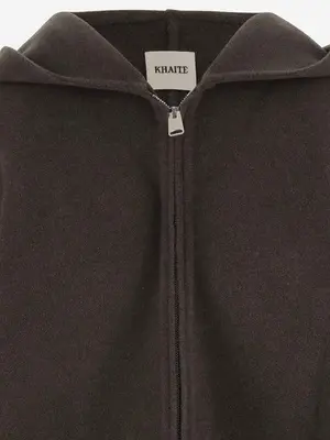 Khaite Double-face Hooded Jacket - Black