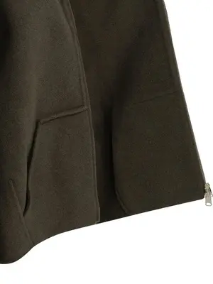 Khaite Double-face Hooded Jacket - Black