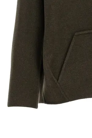 Khaite Double-face Hooded Jacket - Black