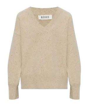 RÓHE Long-sleeved Sweater - Beige