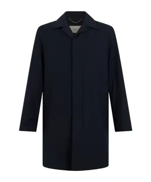 Canali Long-sleeved Casual Jacket - Black