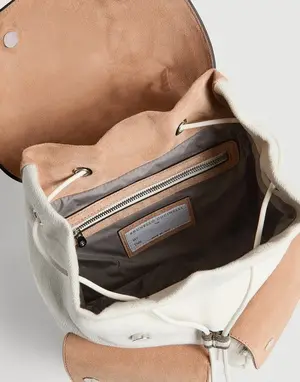 Brunello Cucinelli Logo-embroidered Backpack