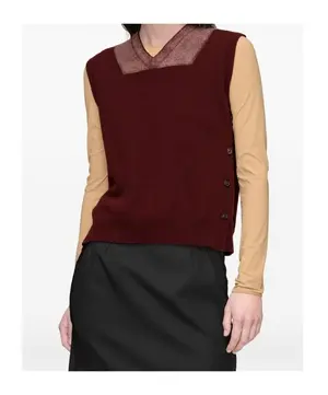 MAISON MARGIELA Sleeveless V-neck Jumper