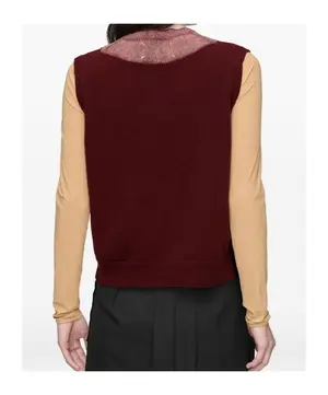 MAISON MARGIELA Sleeveless V-neck Jumper