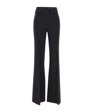 Elisabetta Franchi High-waisted Wide-leg Trousers