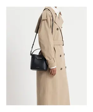 Strathberry Mini Corda Bucket Leather Tote Bag