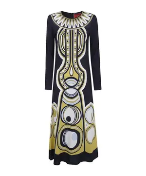 La DoubleJ La Double J Sanctuary Placee Printed Maxi Dress No
