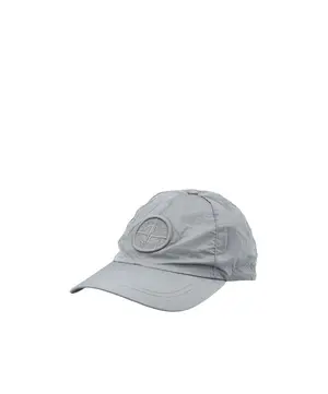 Stone Island Compass Baseball Cap - Gray