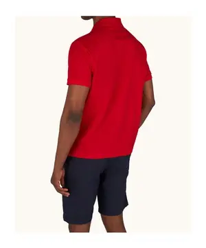 PAUL  SHARK Paul Shark Logo Piqué Polo Shirt