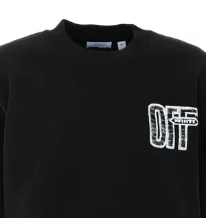 Off-White Long-sleeve Sweatshirt