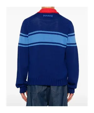 Marni Long-sleeved Knitted Cardigan