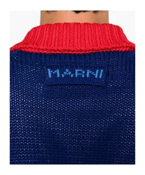 Marni Long-sleeved Knitted Cardigan