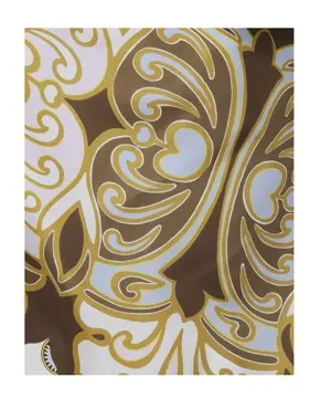 La DoubleJ Foulard Cocoon Placée-print Top