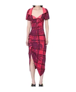 VIVIENNE WESTWOOD Long Monday Pulling Dress - Red