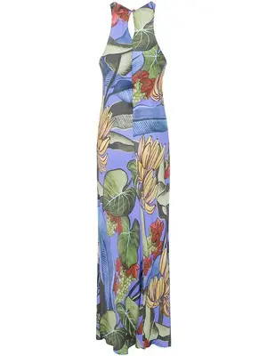 Farm Rio Tropical-print Maxi Dress